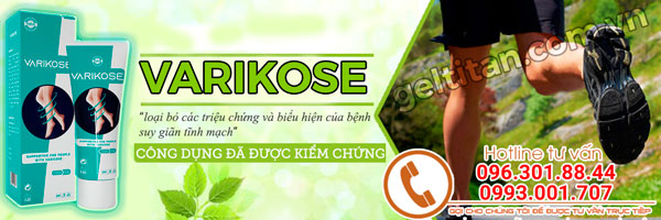 Varikose Kem Bôi Hỗ Trợ Điều Trị Giãn Tĩnh Mạch Chất Lượng