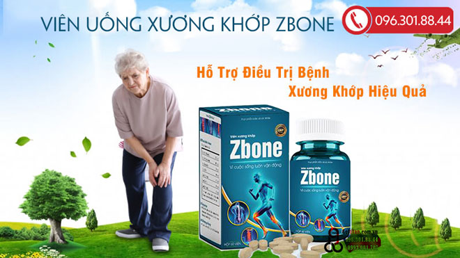 Viên uống Zbone hỗ trợ giúp chắc khỏe xương khớp