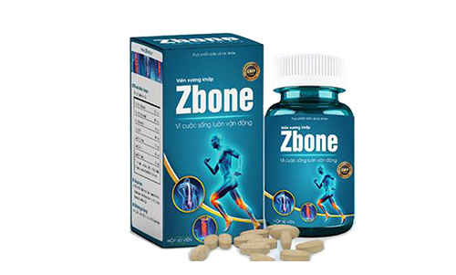 Viên uống Zbone hỗ trợ giúp chắc khỏe xương khớp